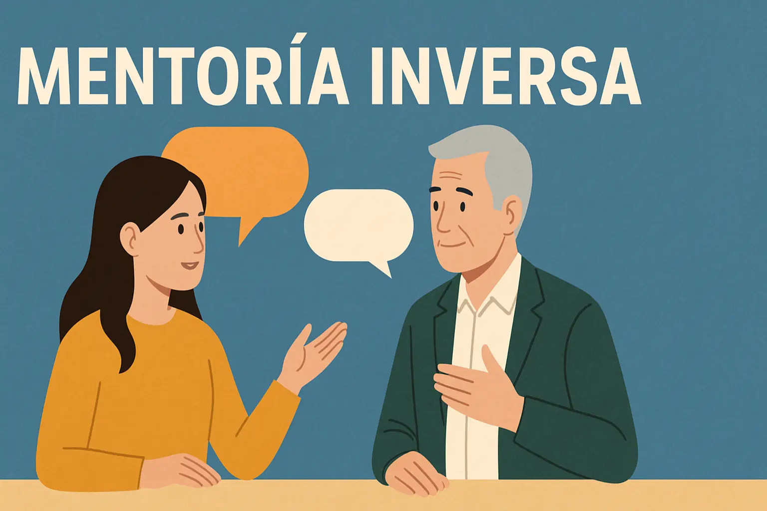 Mentoría inversa: el aporte joven que cambia el liderazgo - Apice Estudio